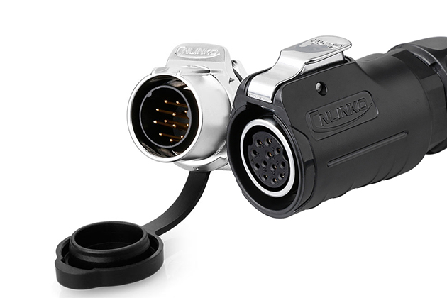 LP20-12芯圆型防水航空插头信号连接器