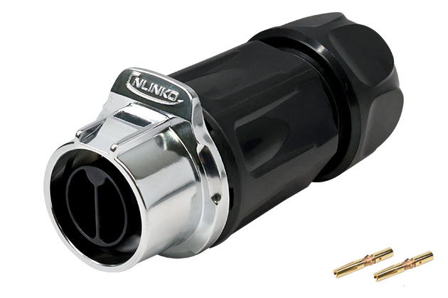 LP20-2芯圆型防水航空插头电源连接器